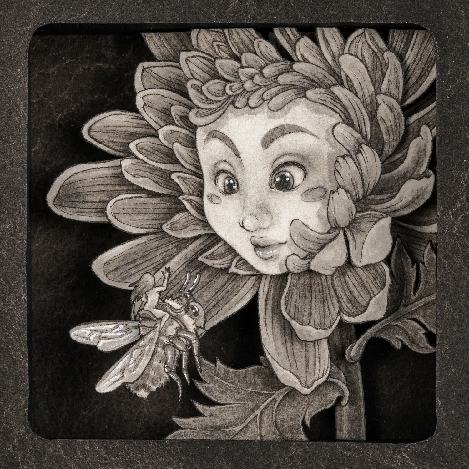 Magical Fine Art Prints | Daria Aksenova | Paper Cut Shadowbox Art ...