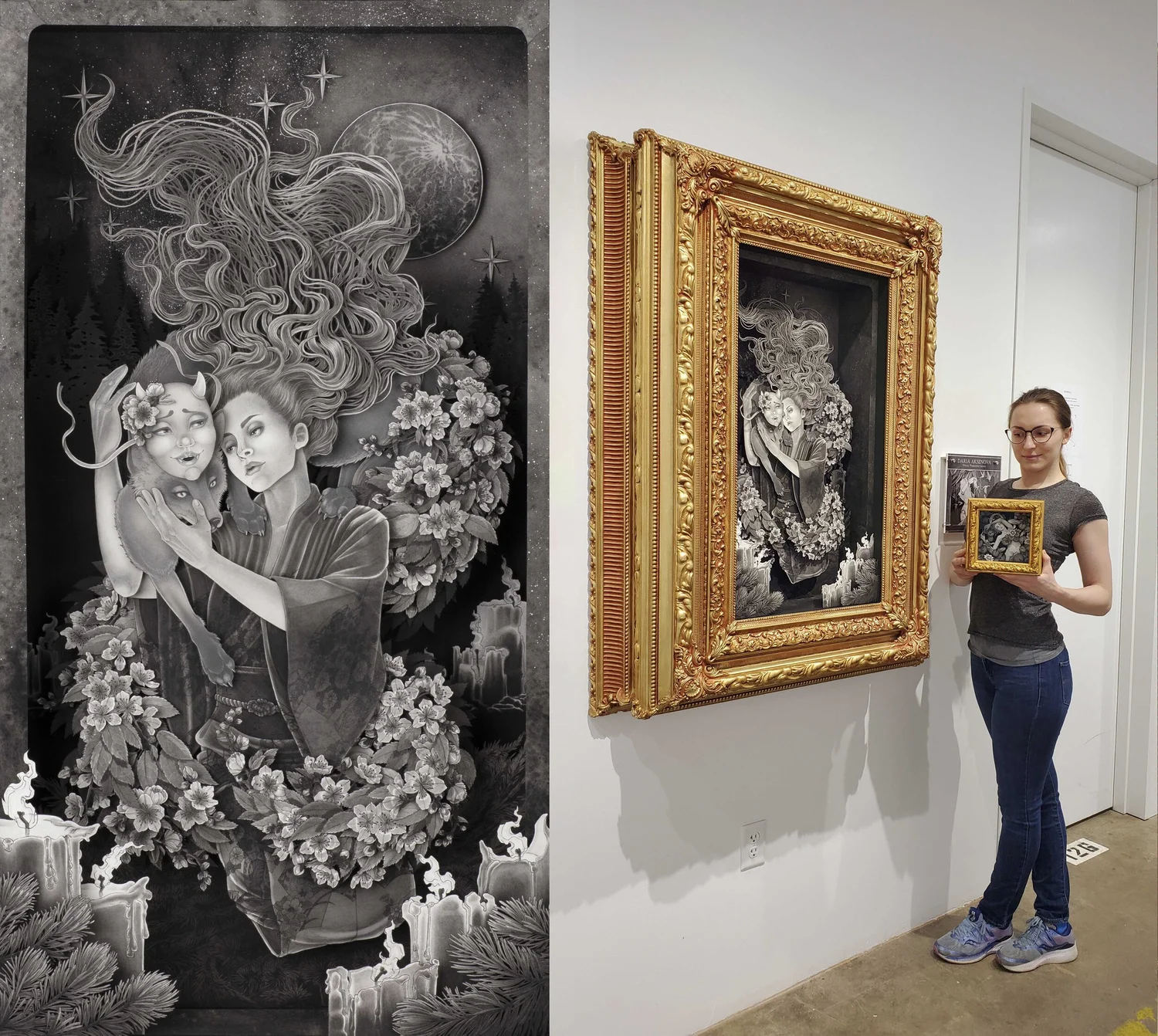 Narrative Shadowboxes | Daria Aksenova | Paper Cut Shadowbox Art & Ink ...