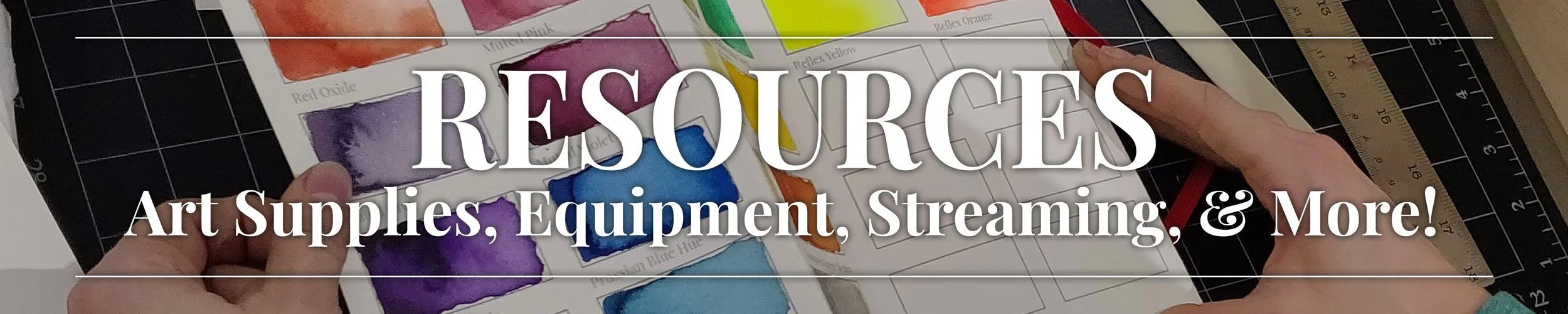 Artist Resources, Tools, Art Supplies & more | Daria Aksenova | Paper ...