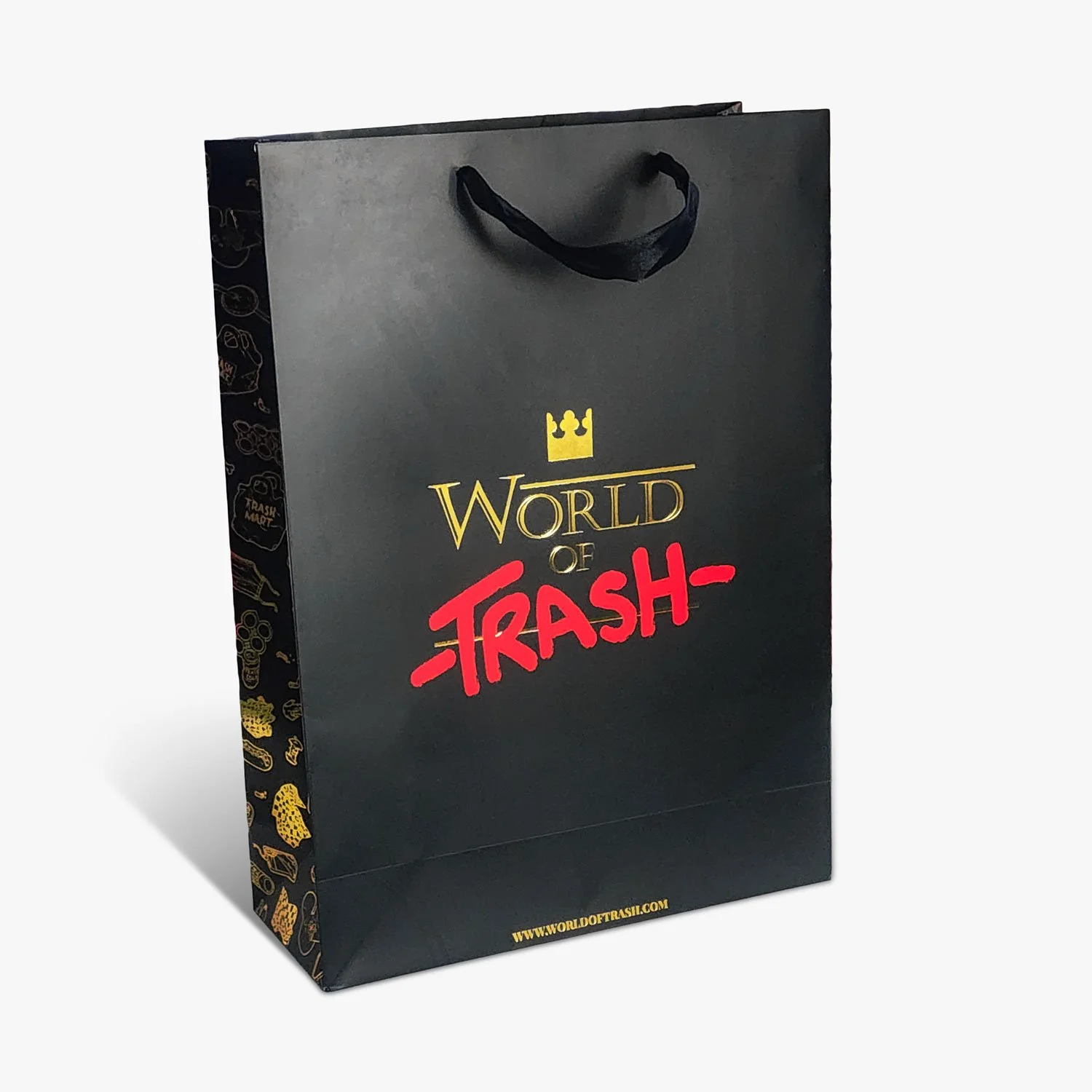 "World of Trash - Trash Bag" Giftbag | Daria Aksenova | Paper Cut ...