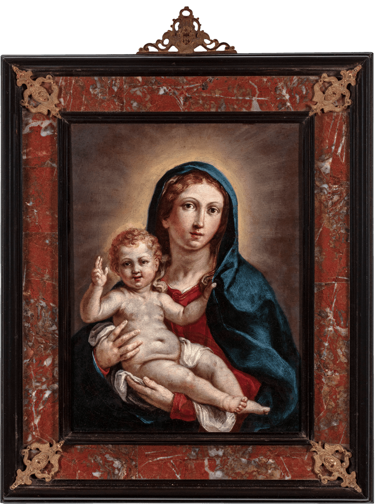 Sirani madonna — Robert Simon Fine Art