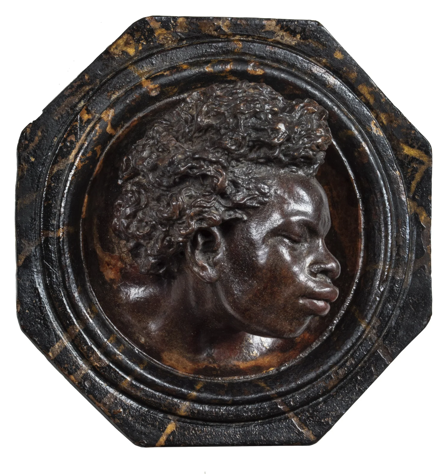 Italian School Head of a Young African Man — Robert Simon Fine Art