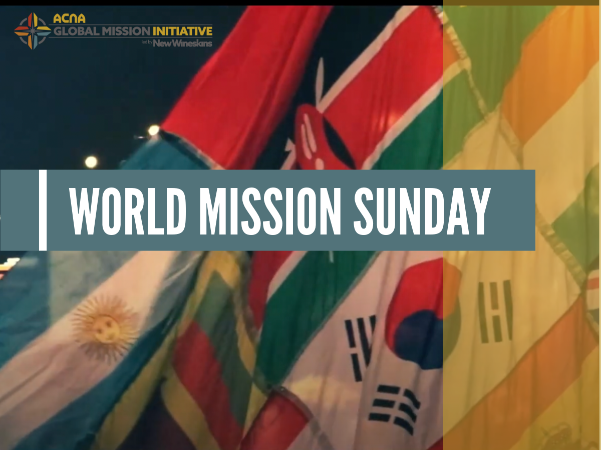 World Mission Sunday — New Wineskins Missionary Network