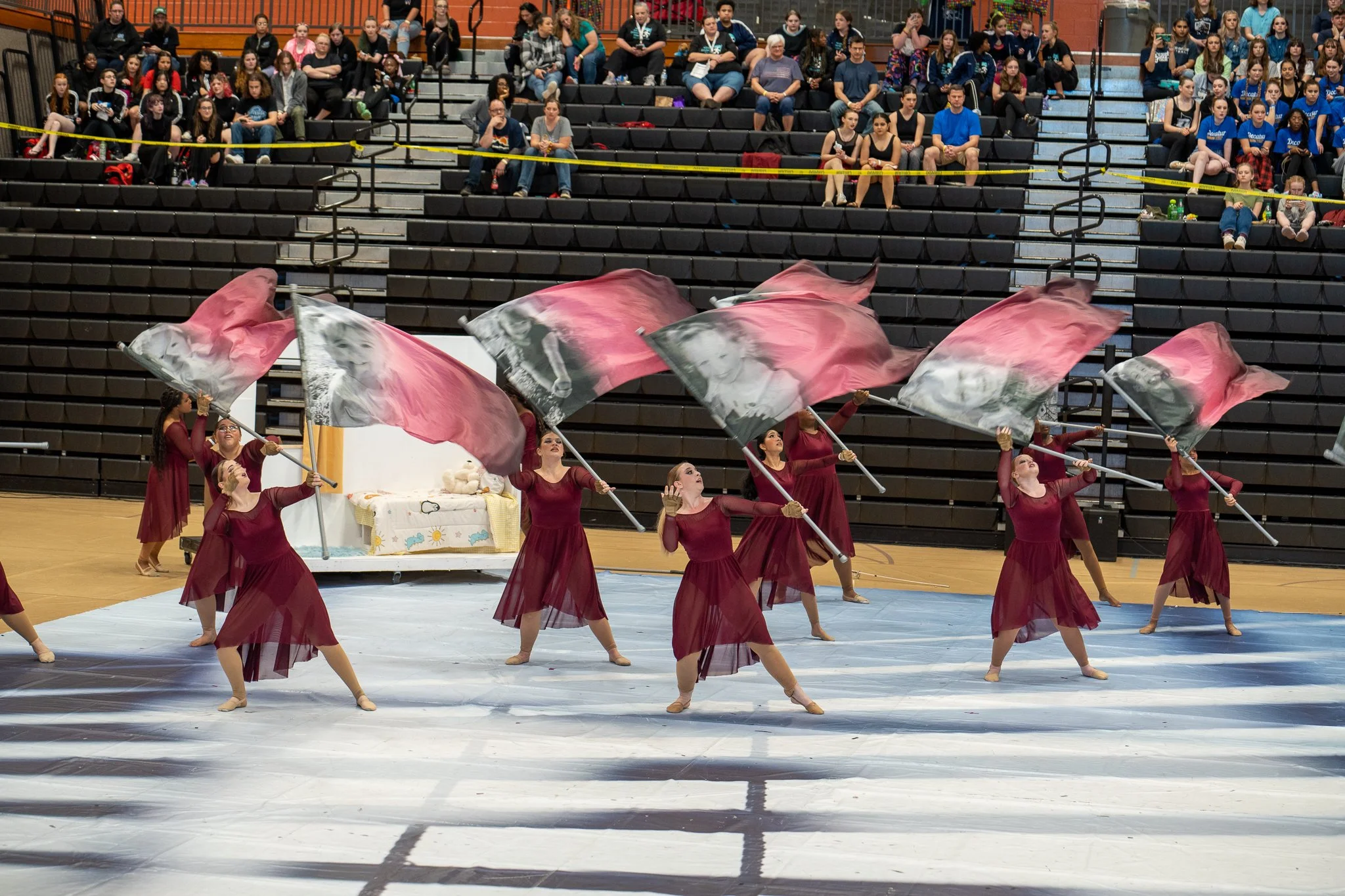 Winter Guard — Sprayberry Band of Gold