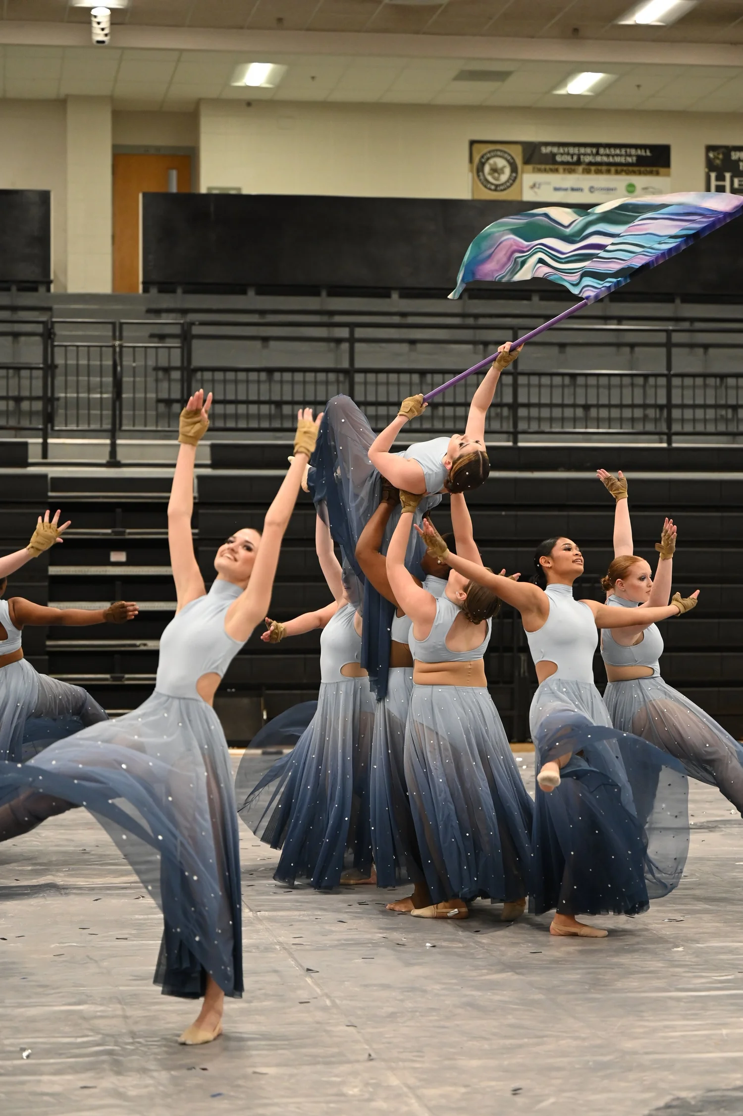 Winter Guard — Sprayberry Band of Gold