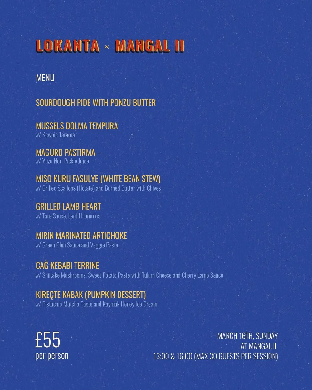 Events — Mangal II