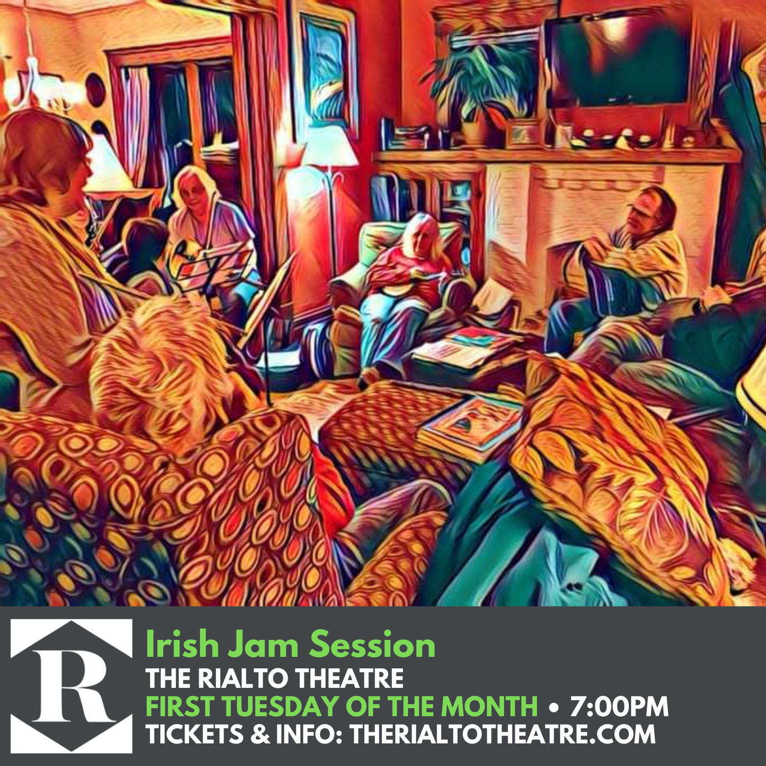 Irish Jam Session! - 06/02/2026 — The Rialto Theatre
