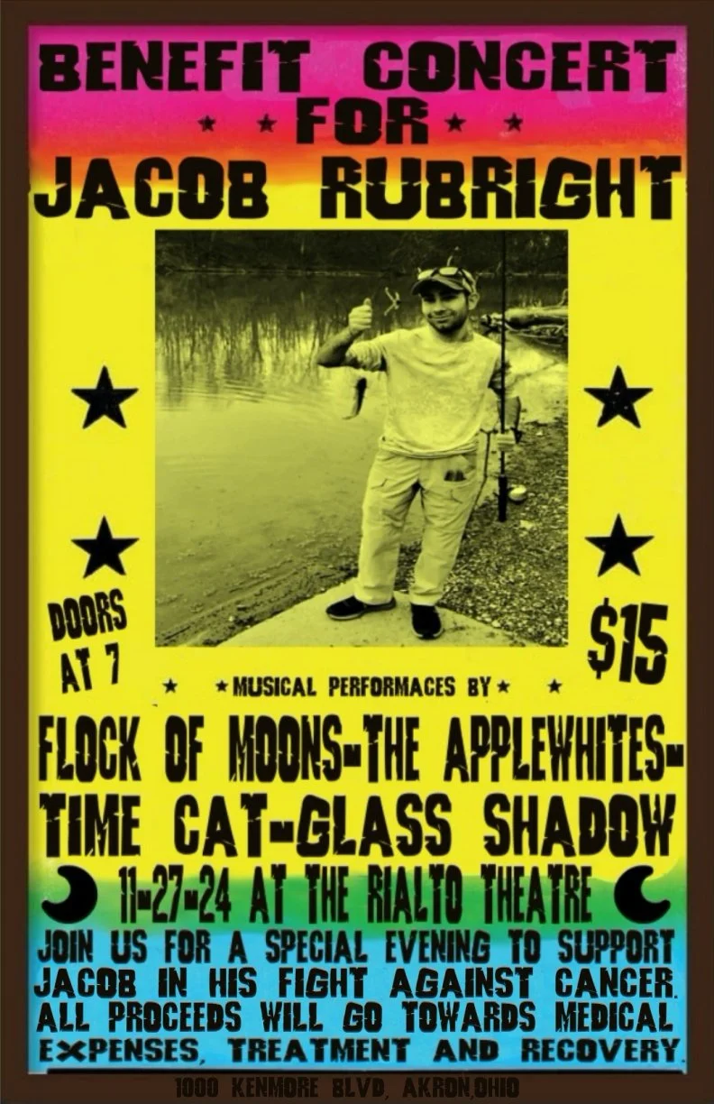 Benefit Concert for Jacob Rubright ft. Flock of Moons / The Applewhites ...