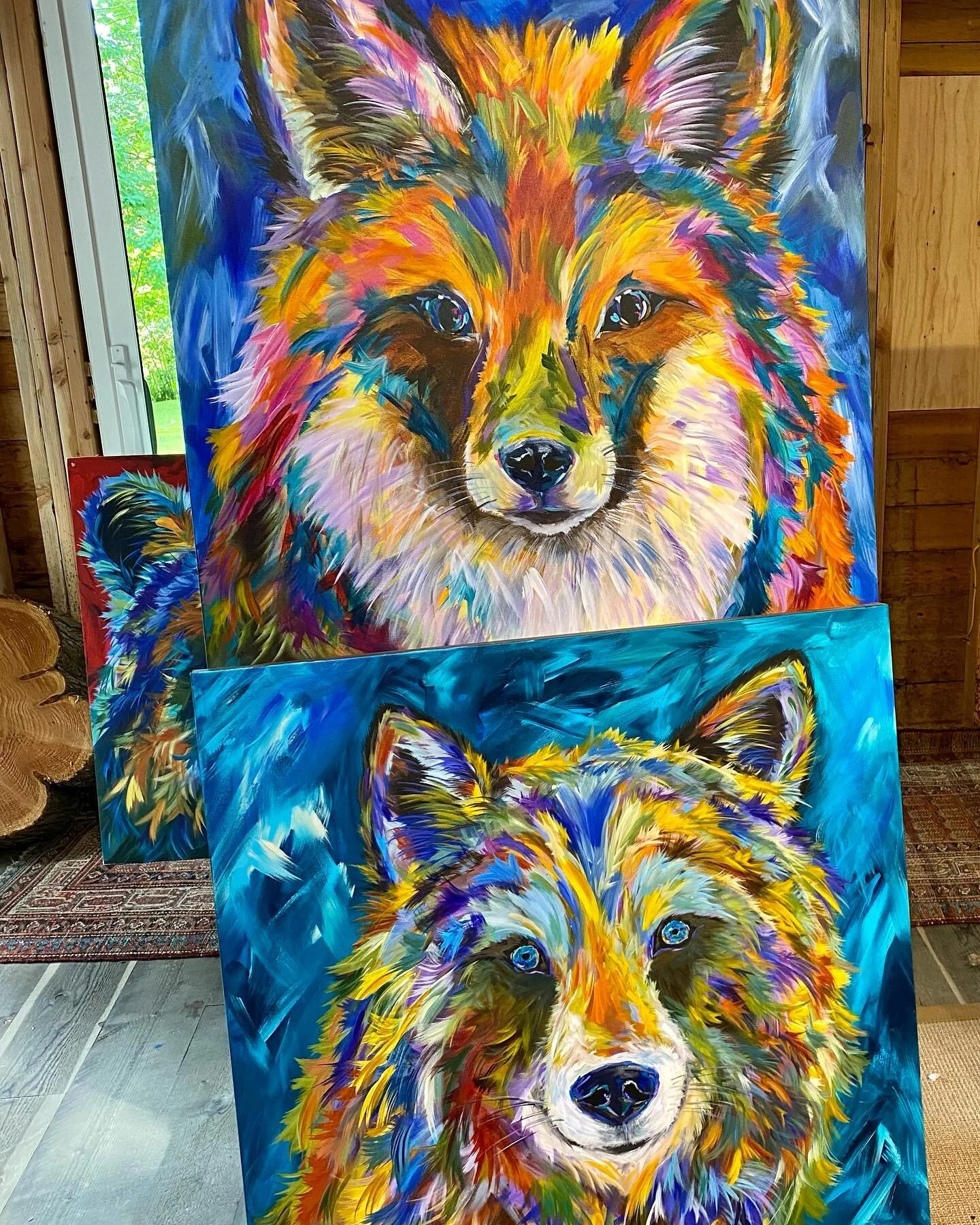 Linda Israel | Colorful Animal Paintings