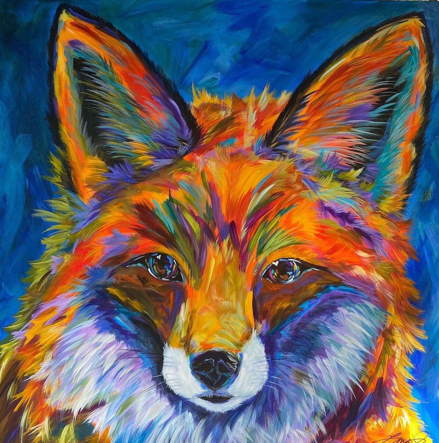 Colorful Animal Paintings