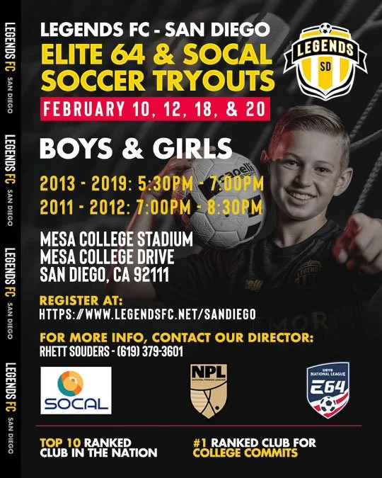 Welcome Legends San Diego — Legends FC