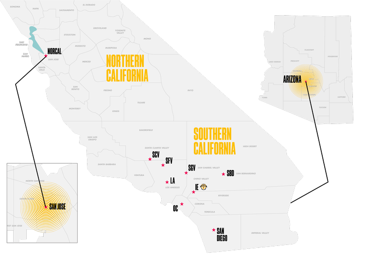 Our Regions — Legends FC