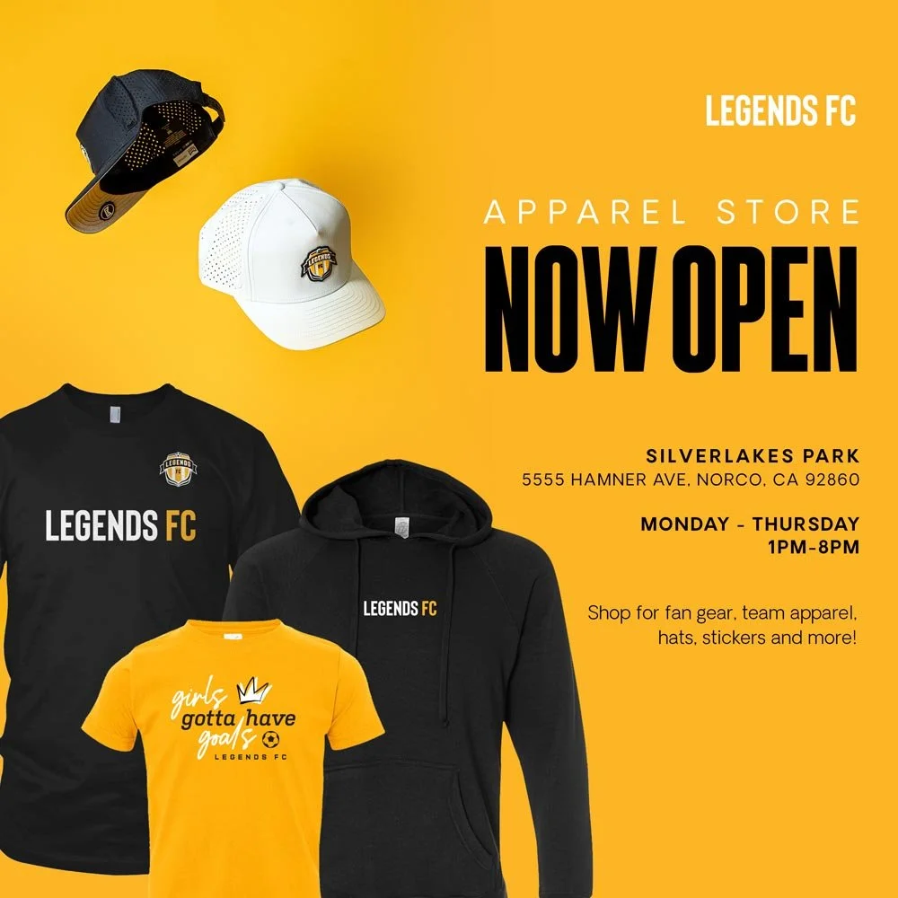 Apparel — Legends FC