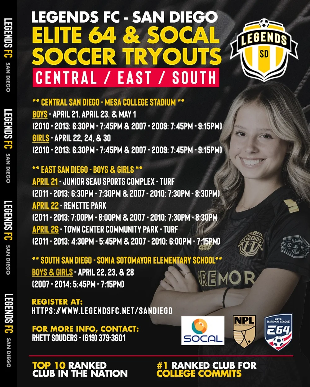 Welcome Legends San Diego — Legends FC