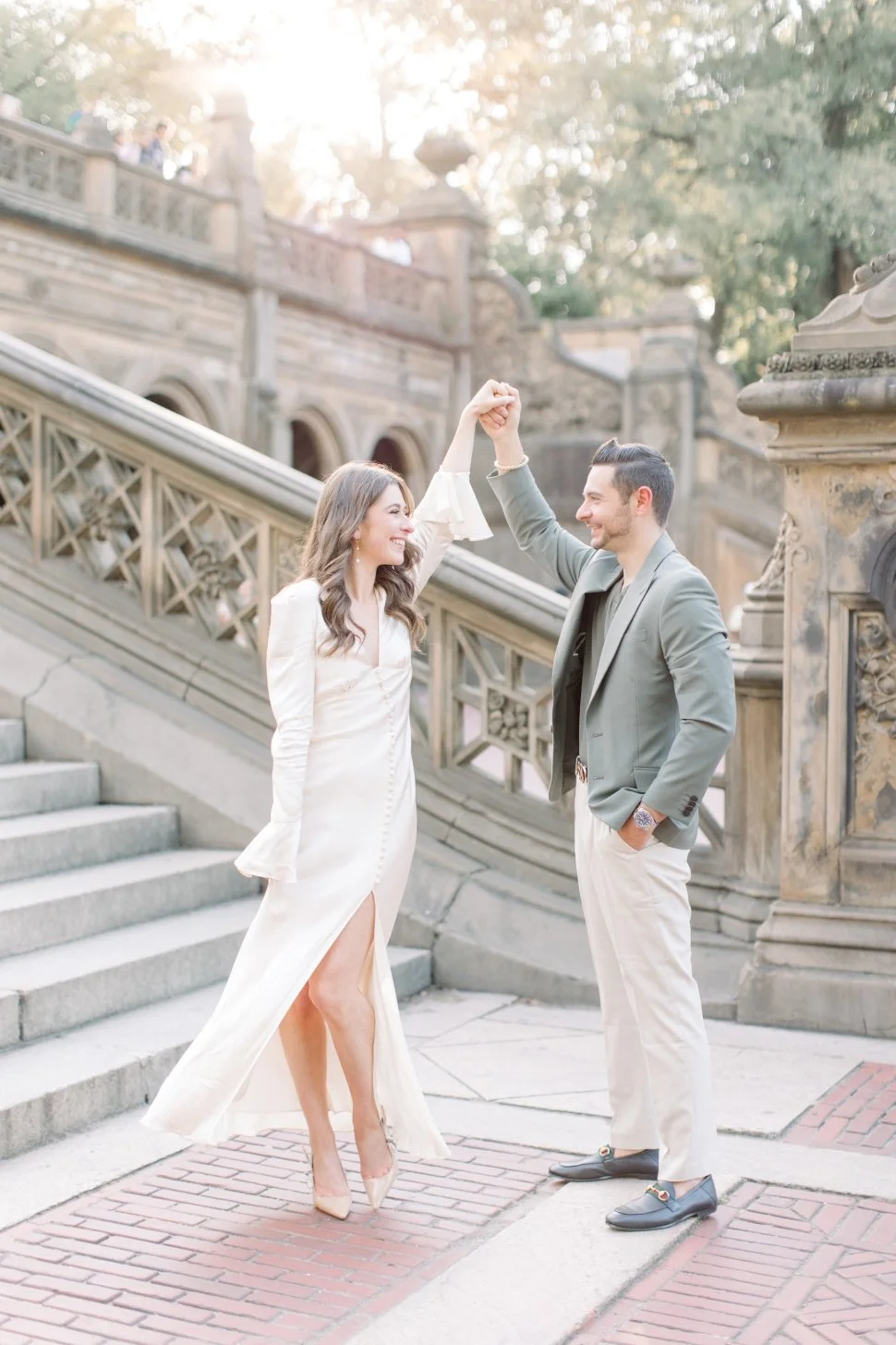 BOW BRIDGE ENGAGEMENT CENTRAL PARK NYC — New Jersey Wedding ...