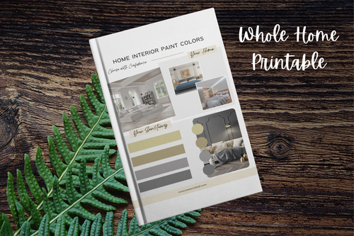 Paint Color Selection Worksheets — Seasonal Leaf Interior Design