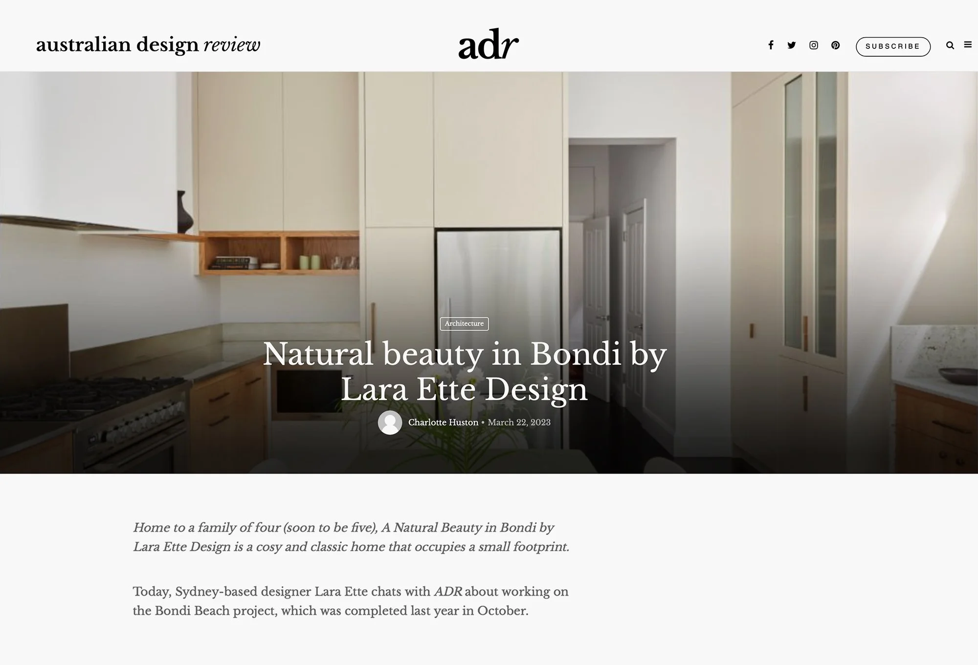 Press | Interior Design and Decoration | Lara Ette