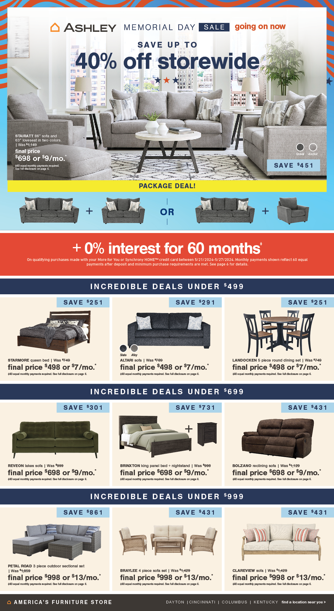 Local Offers — Ashley HomeStore