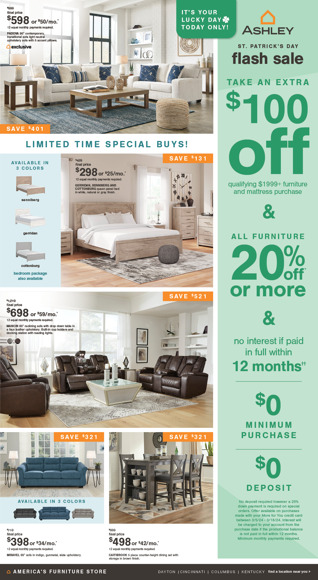 Local Offers — Ashley HomeStore