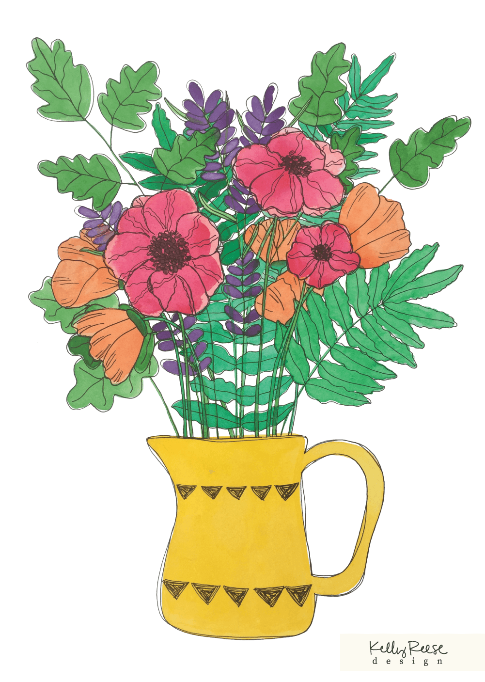 Watercolor Paintings — Kelly Reese Design