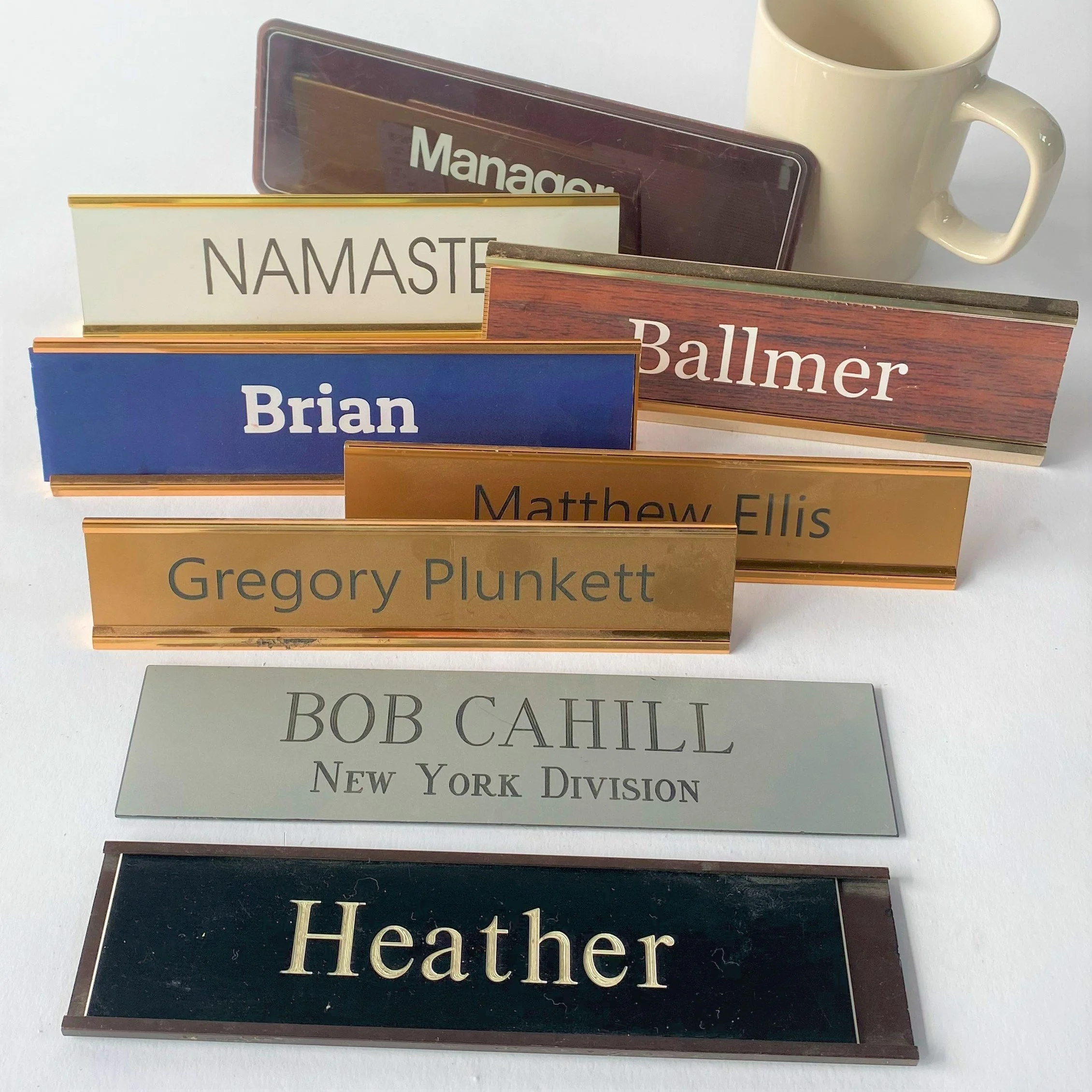 Desk Name Plates. — Loren Dutton--Southside Allstars