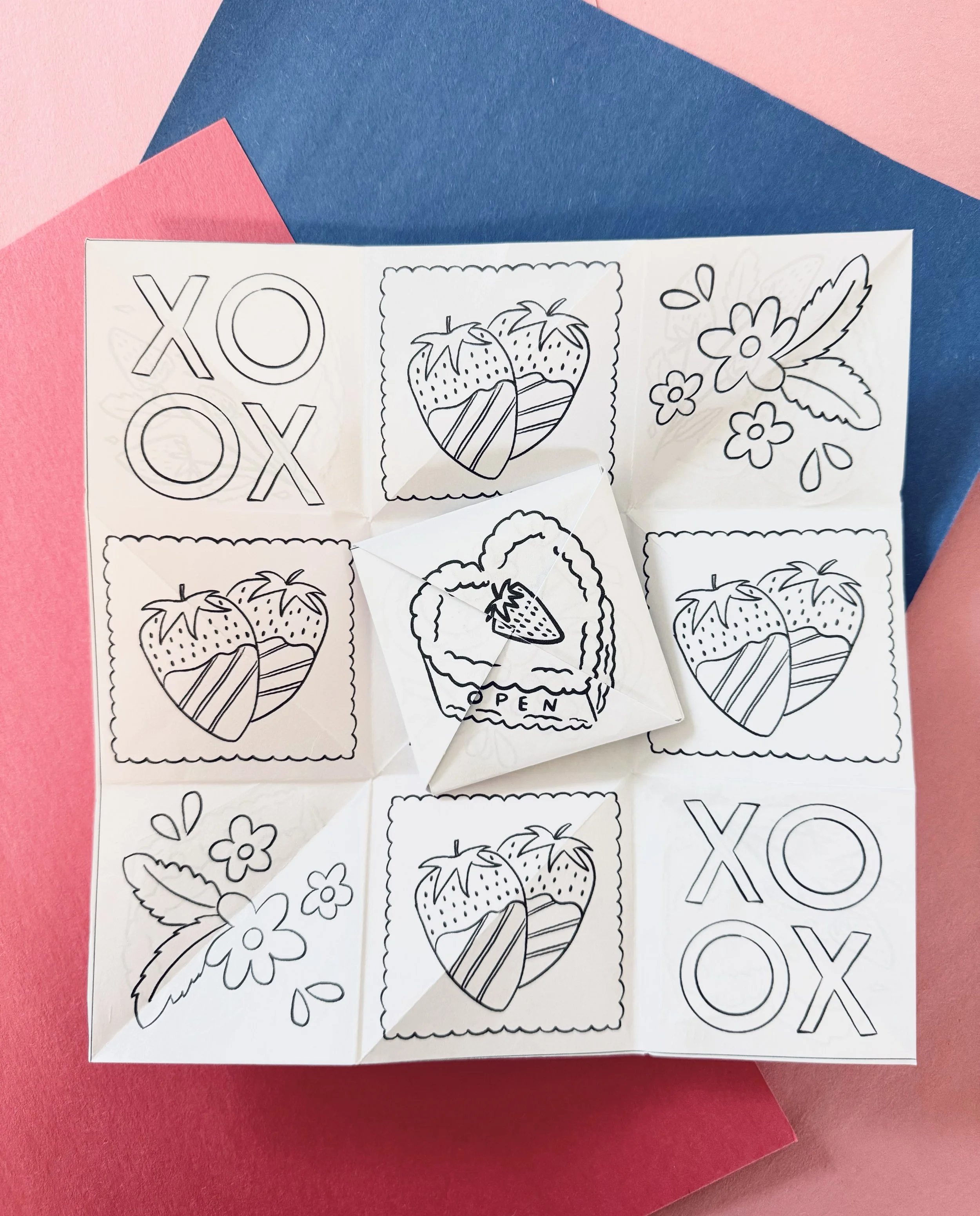 Valentines Victorian Puzzle Purse — Barney Design