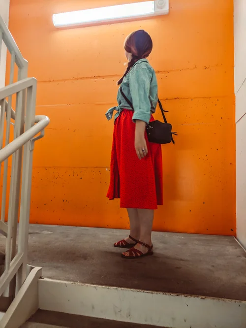 An Outfit of Clashing Colors - My Day as a Watermelon — Costume Parade