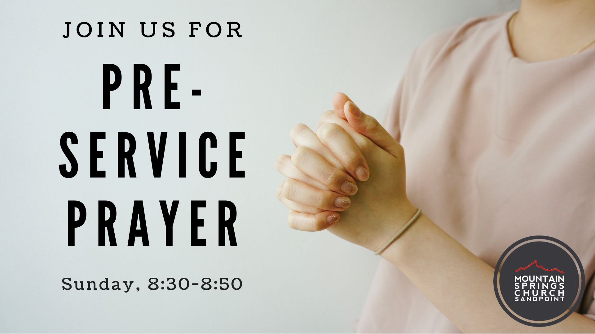 Mountain Springs Church Sandpoint