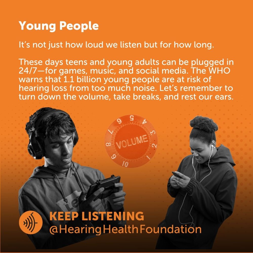 Keep Listening | Headphone & Earbud Safety — Hearing Health Foundation