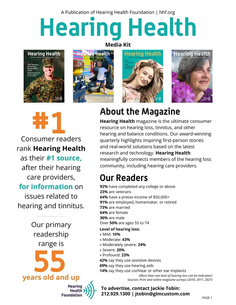 Hearing Health Magazine | Award-Winning Consumer Publication — Hearing ...