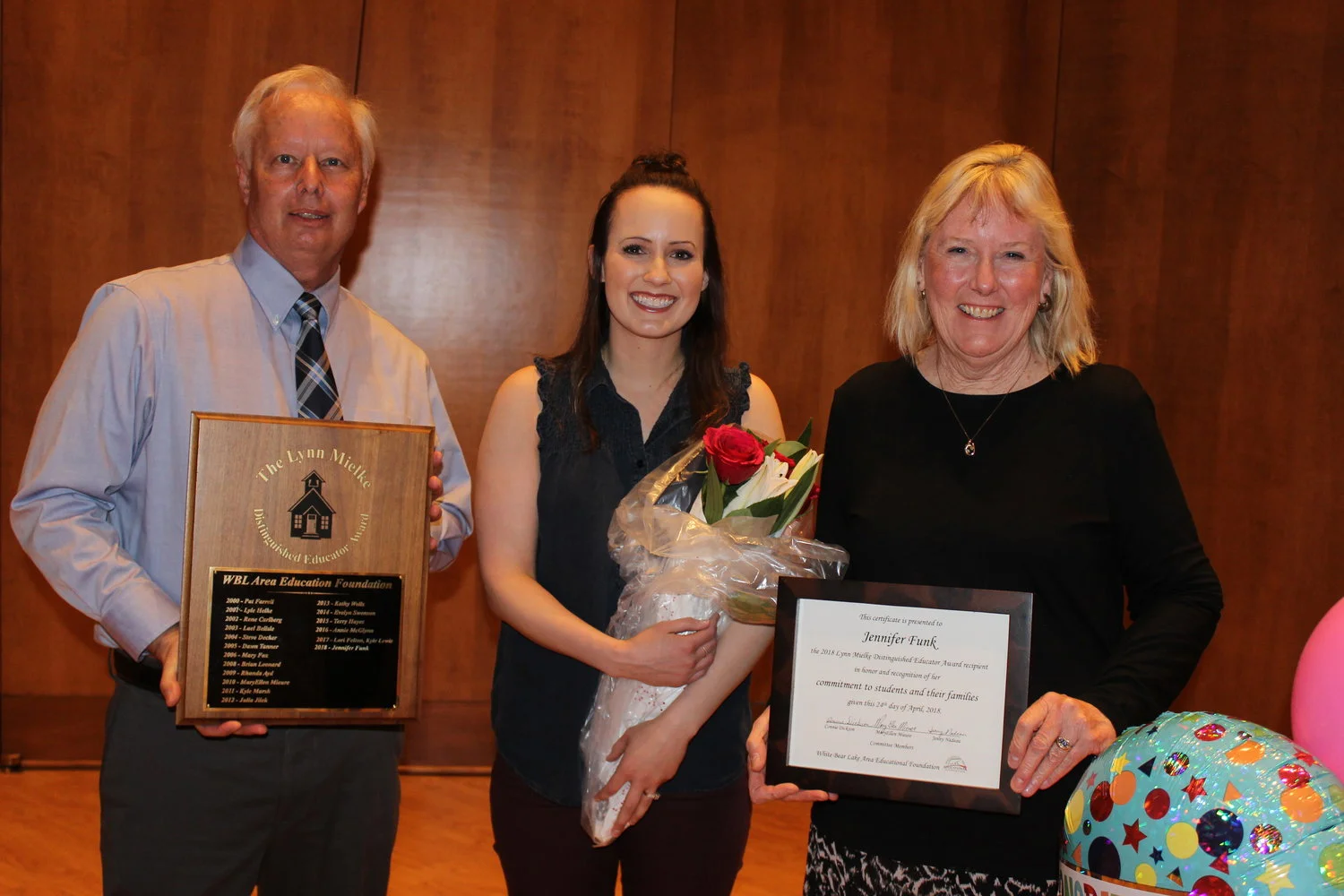 Lynn Mielke Award — White Bear Lake Area Educational Foundation