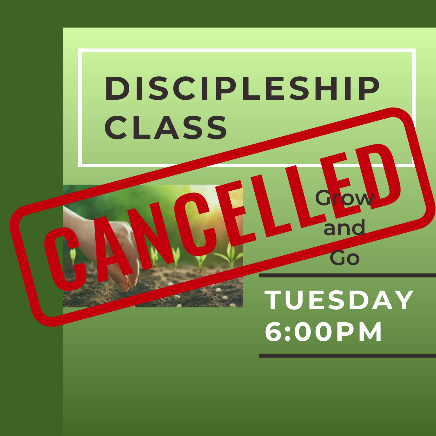 Discipleship Class I Clase de Discipulado — Whittier Church of God