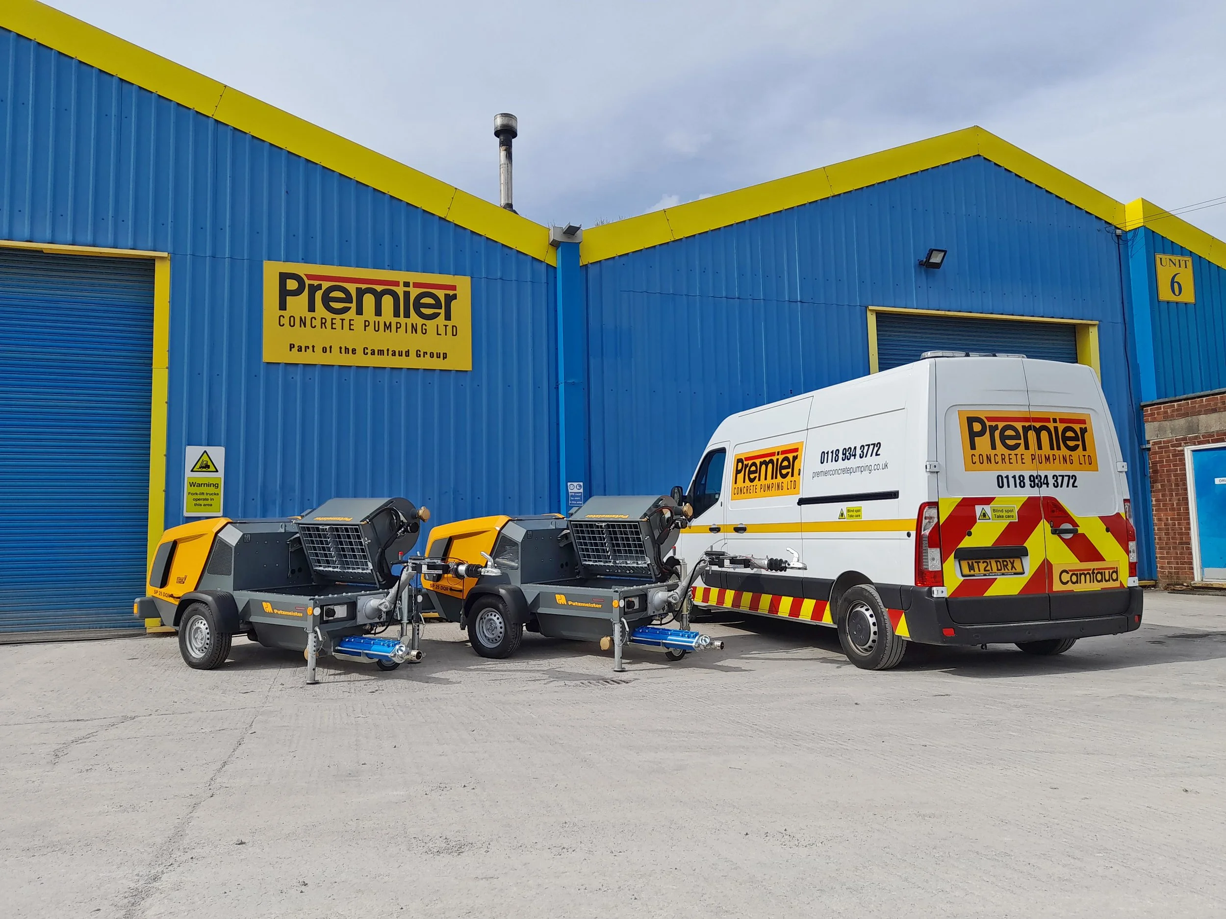 CL410 Grout Pump — Premier Concrete Pumping Ltd