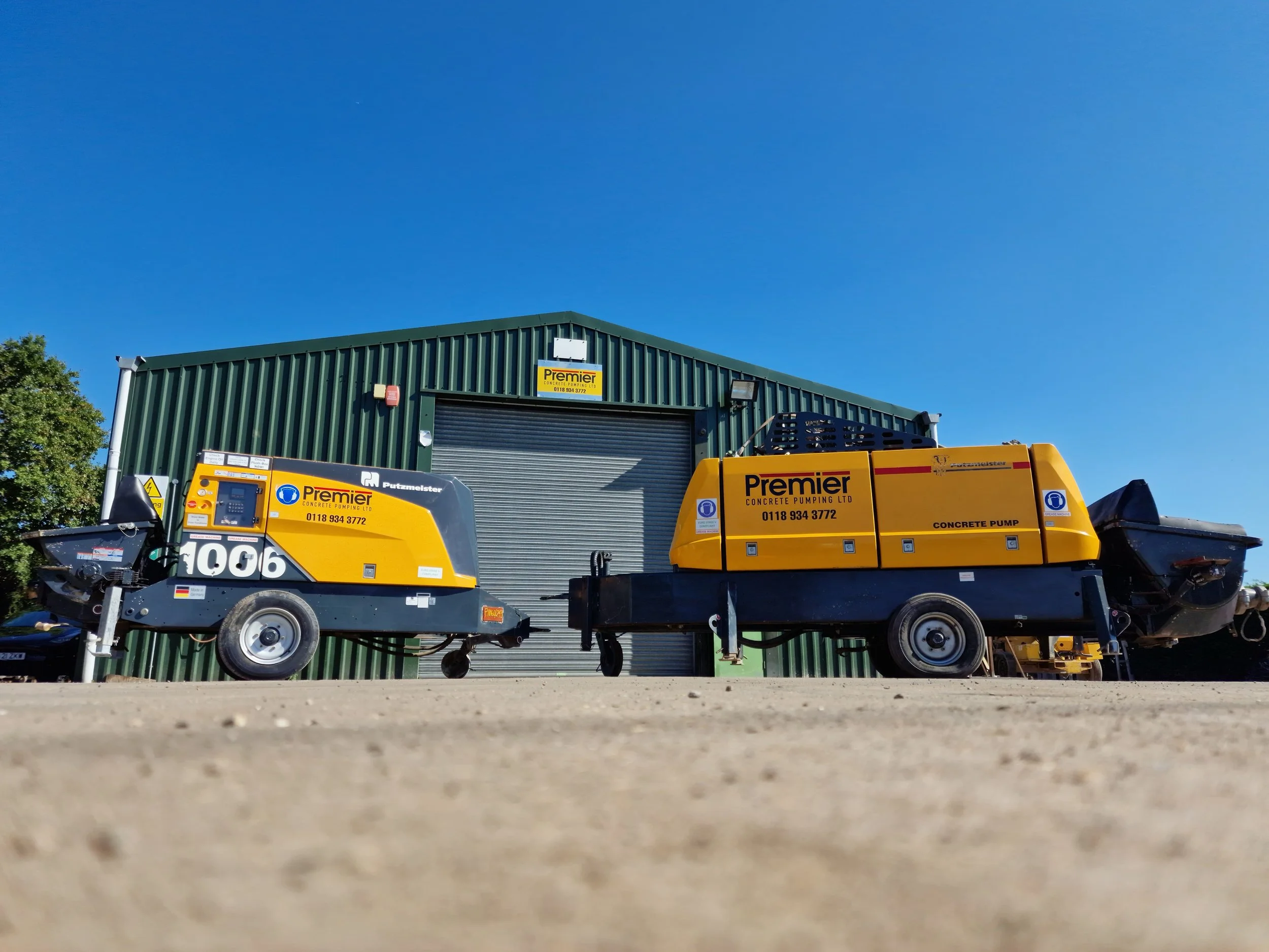 CIFA Tracked Pump — Premier Concrete Pumping Ltd