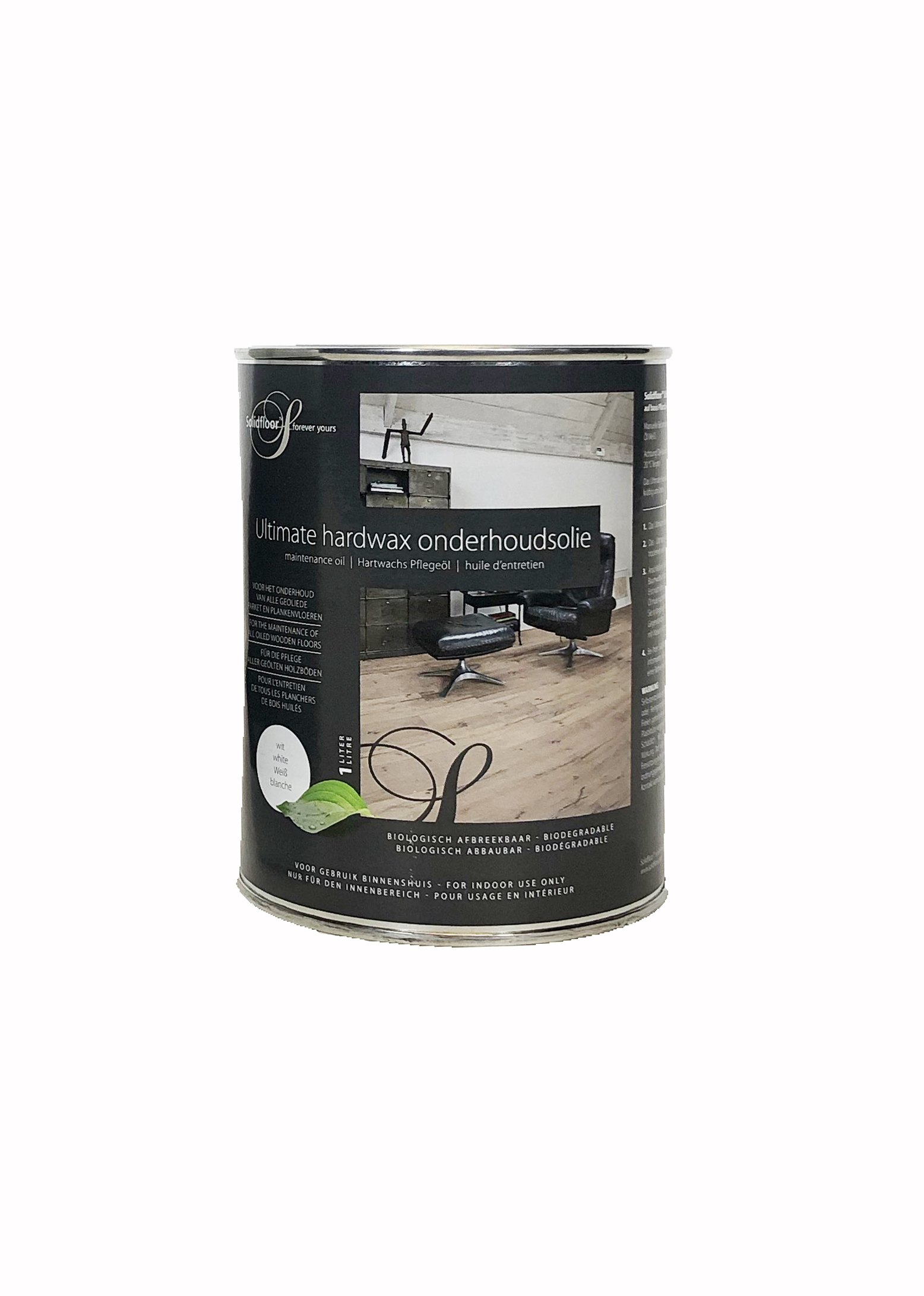 Solid Floor Hard Wax Oil 1 Liter — Mouery's Flooring