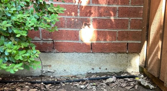 How Much Foundation Should Be Showing Above the Dirt? — Texas Home ...
