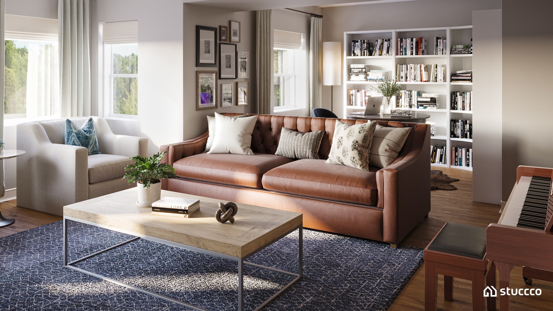 The Leather Sofa Dilemma: Unraveling the Pros and Cons — JJones Design Co.