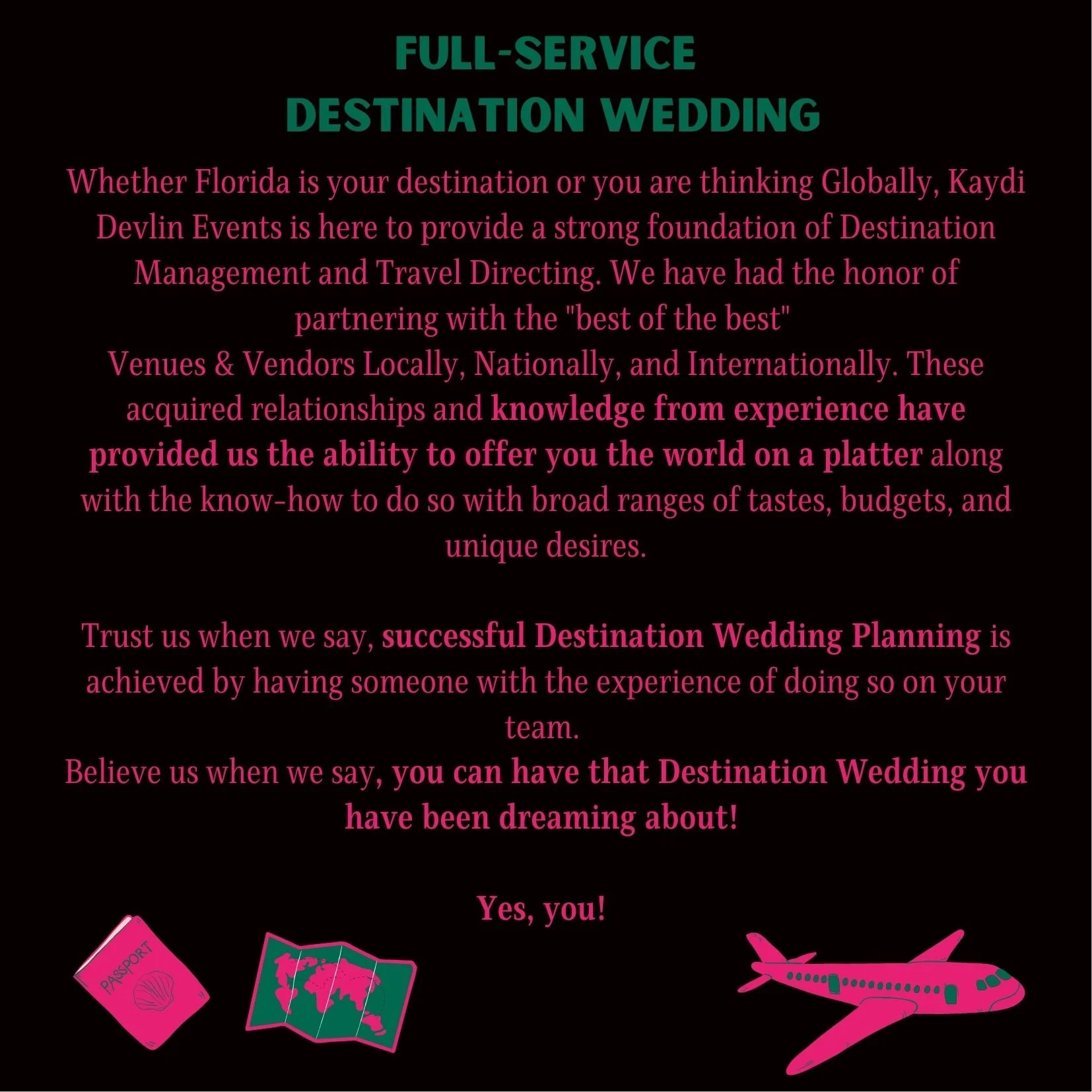 Weddings — Kaydi Devlin Events