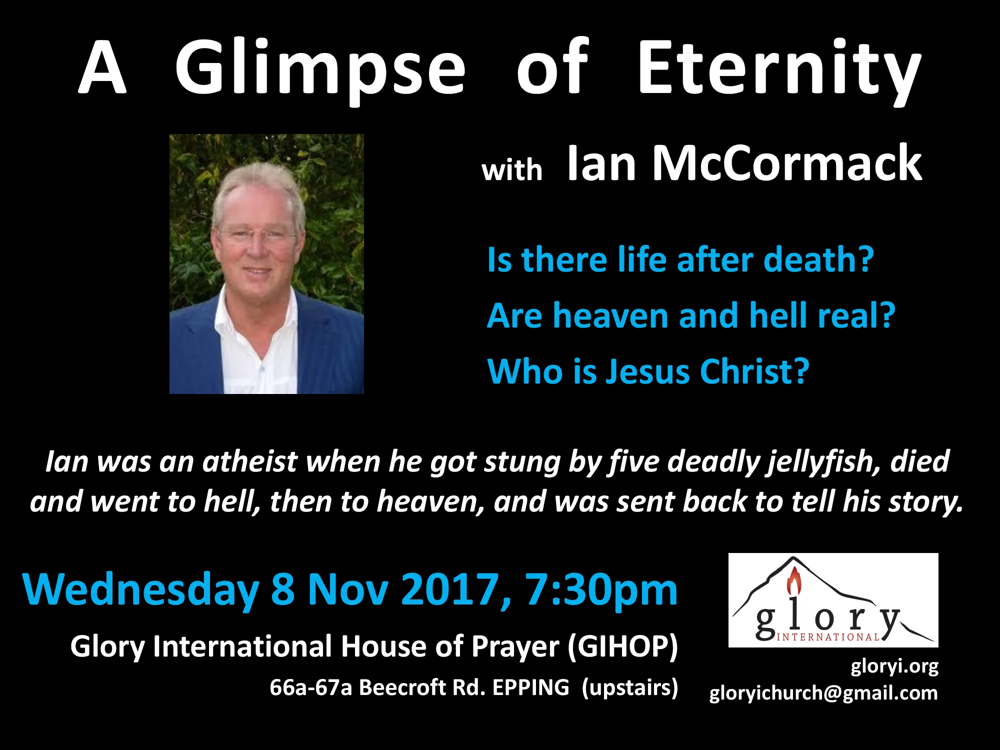 Ian McCormack shares his story of visiting hell and heaven, and of ...