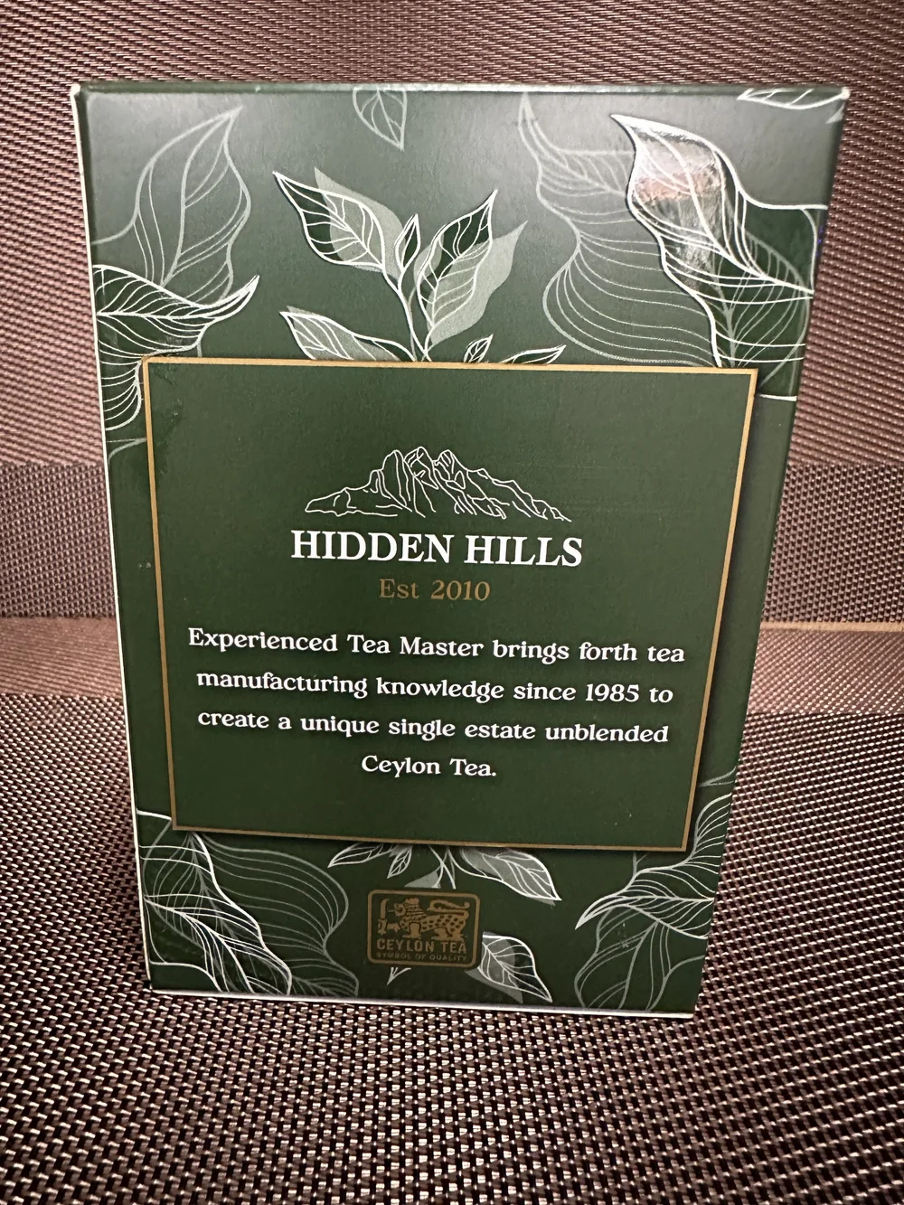 Hidden Hills — European Speciality Tea Association