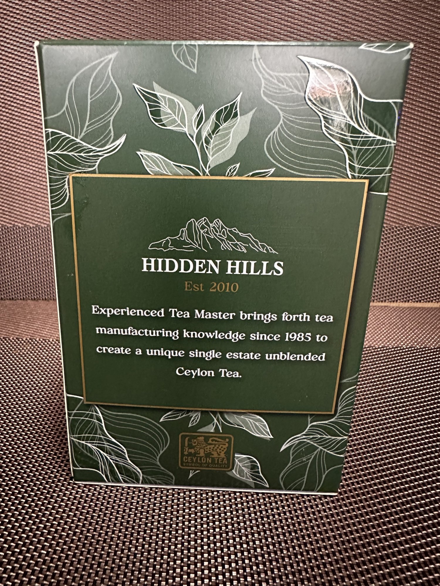 Hidden Hills — European Speciality Tea Association