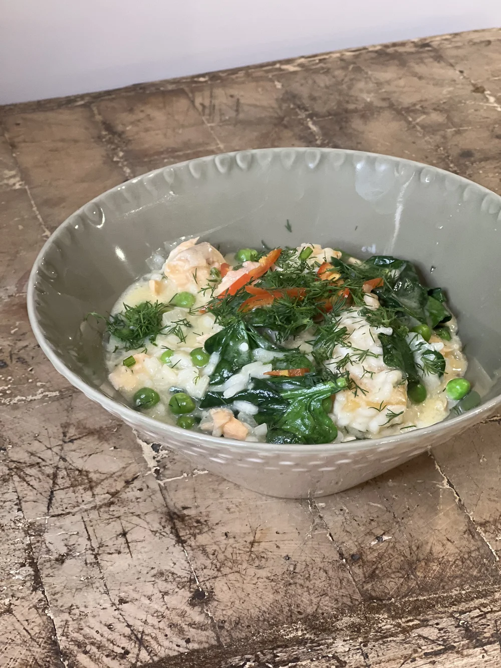 my kitchen — three grey