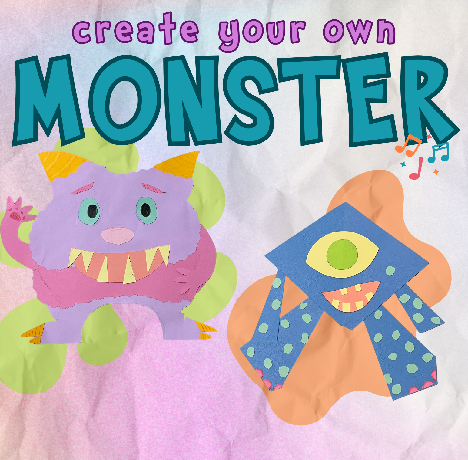 Yo Gabba Gabba - Make Your Own Monster Activity — Brea Gallery