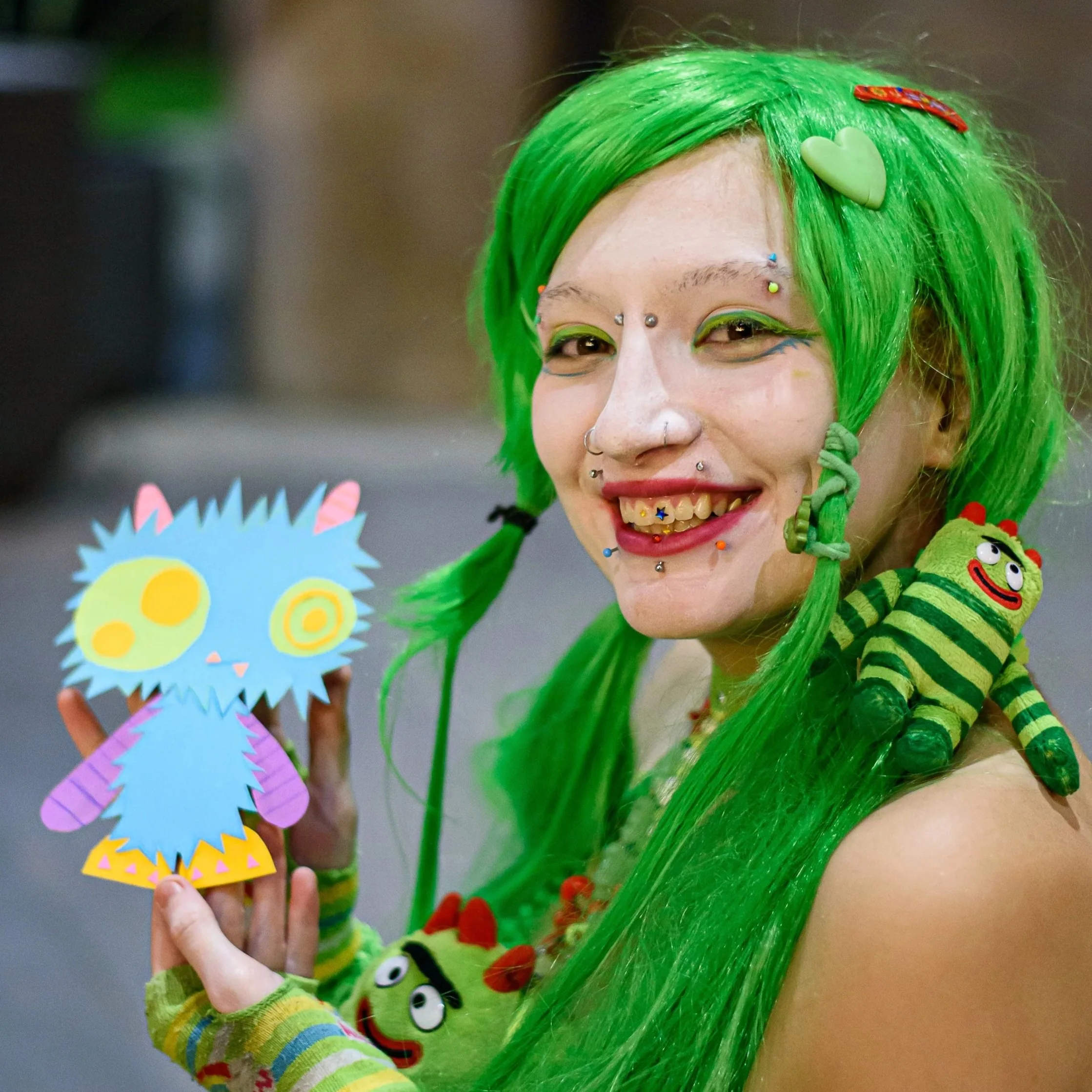 Yo Gabba Gabba - Make Your Own Monster Activity — Brea Gallery
