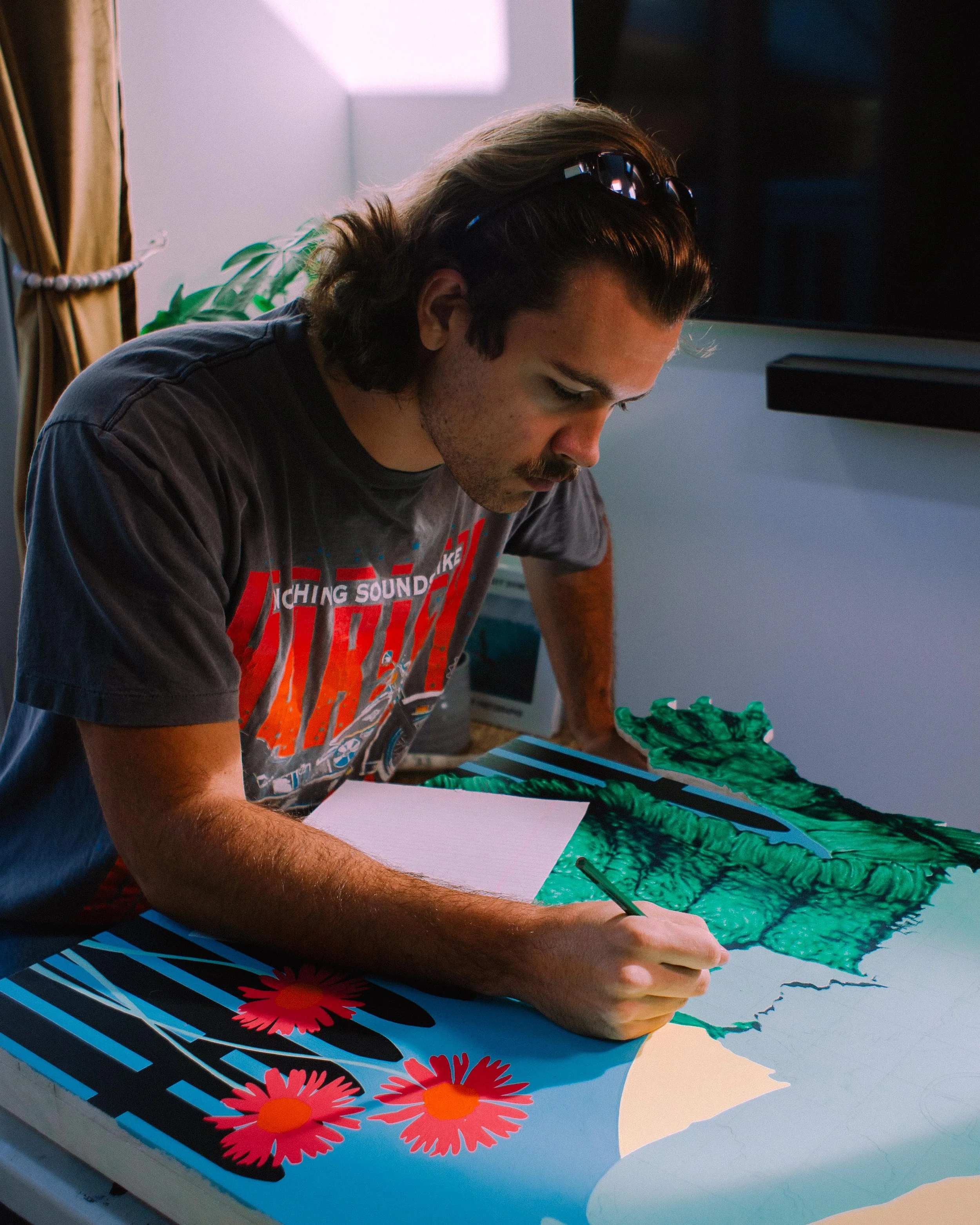 Q & A [Question and Artist]: Hunter Blaze Pearson — Brea Gallery