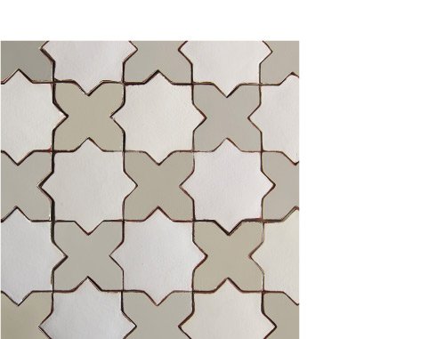 Terracotta Shapes — Statements Tile