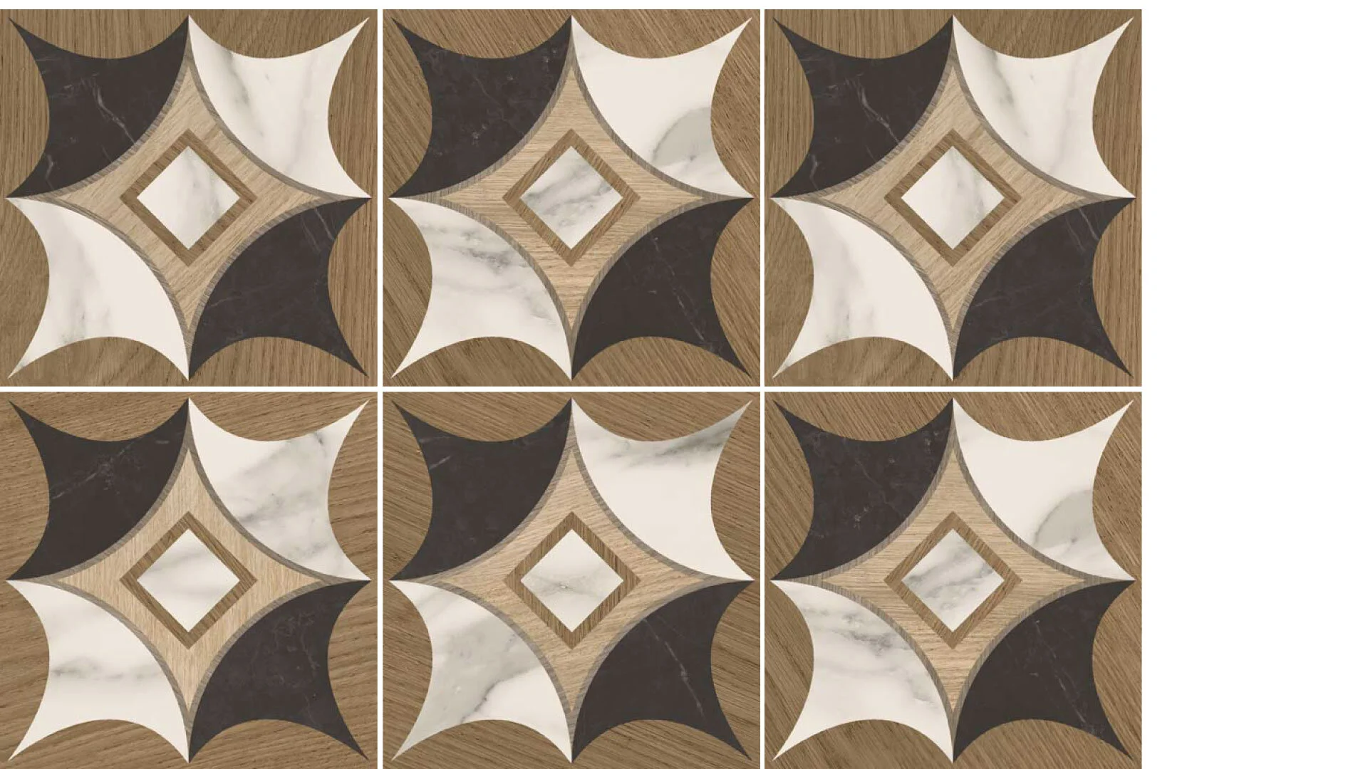Intarsi Porcelain — Statements Tile