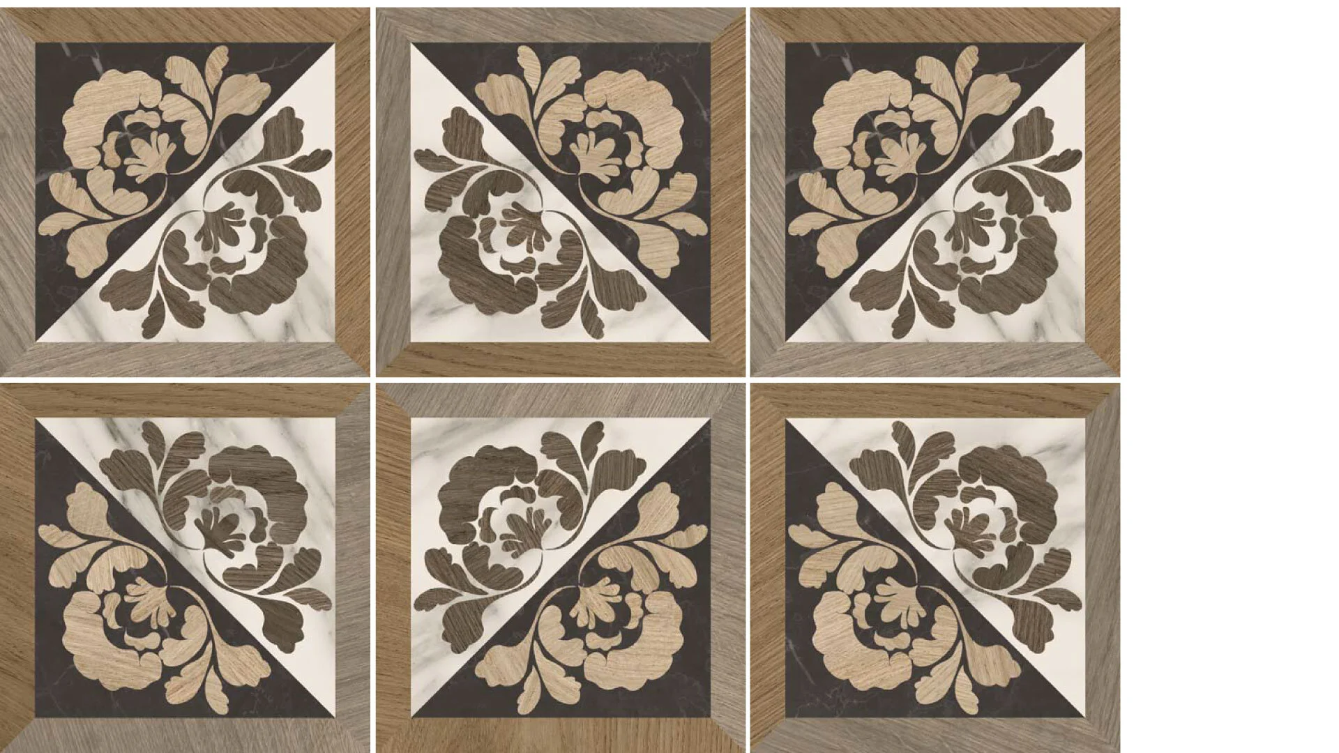 Intarsi Porcelain — Statements Tile