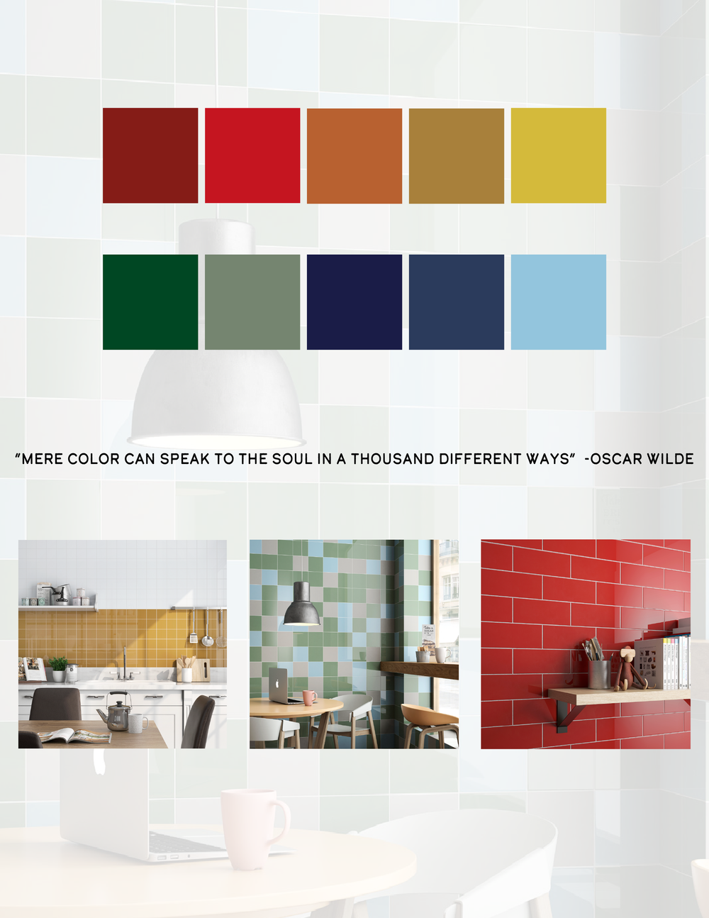 Splash of Color — Statements Tile