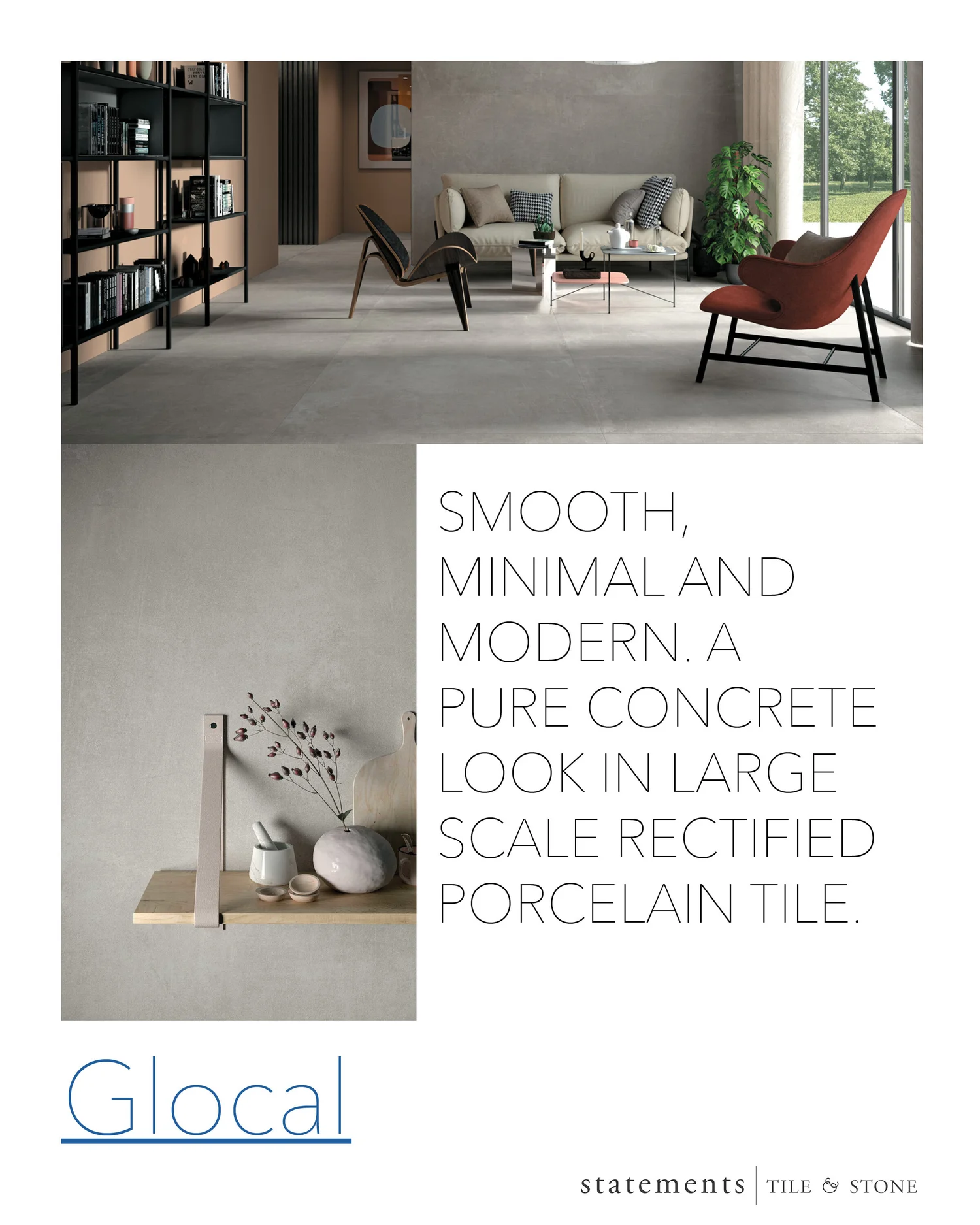 Clean and Minimal — Statements Tile